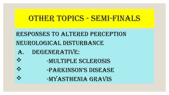 Multiple sclerosis (MS) | PPT