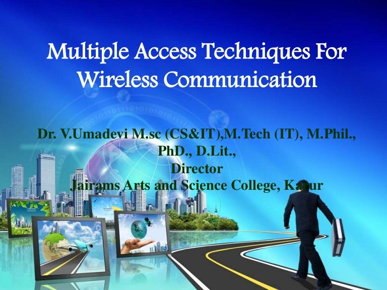 Multiple Access Techniques For Wireless Communication