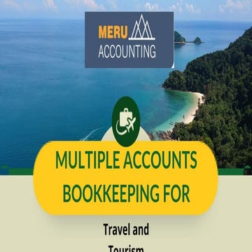 BOOKKEEPING FOR TRAVEL & TOURISM | MERU ACCOUNTING | PPTX