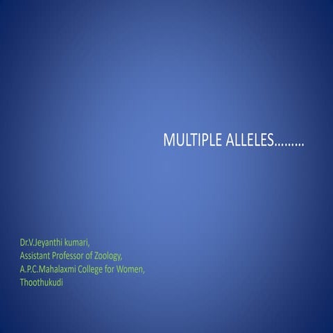Multiple alleles-ABO Blood grouping.pptx