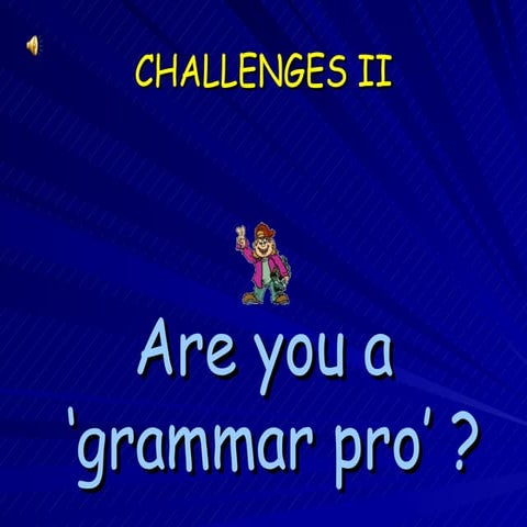 Multiple challenges | PPT