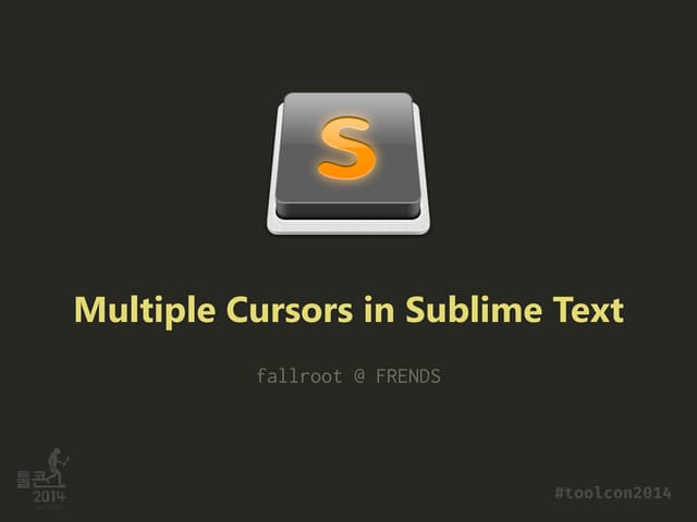 Multiple Cursors In Sublime Text Ppt