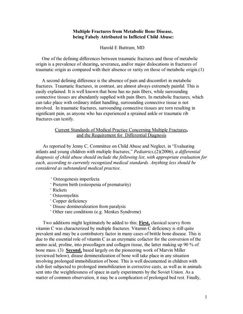 Dr. marvin miller unexplained fractrues | PDF