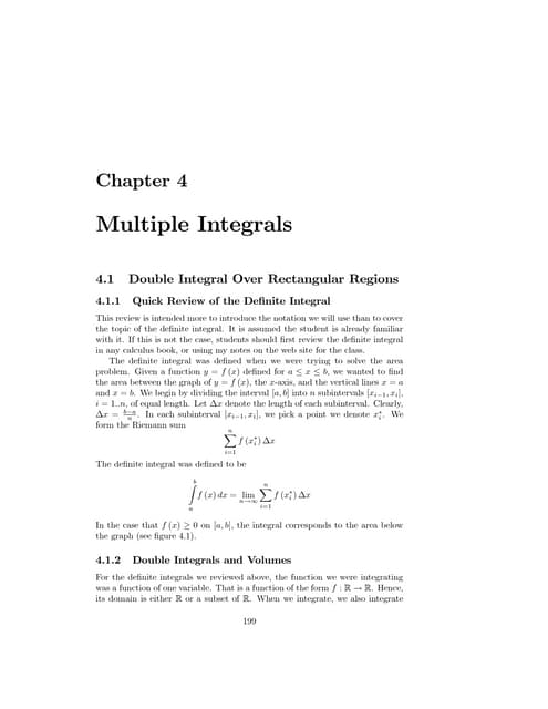 Riemann's Sum | PPTX