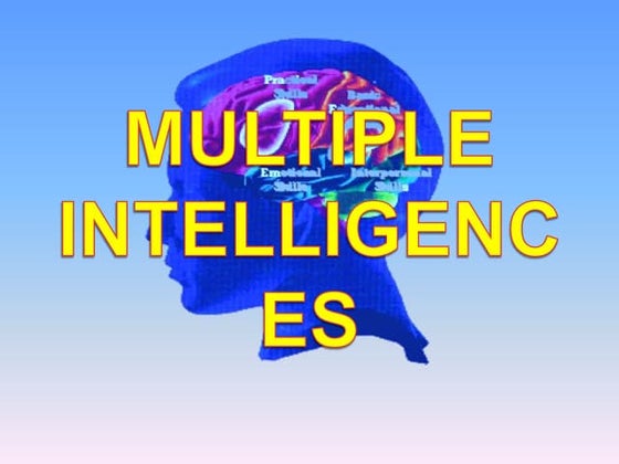 Multiple intelligences | PPTX