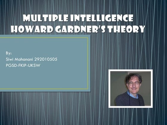 Multiple intelligences | PPT