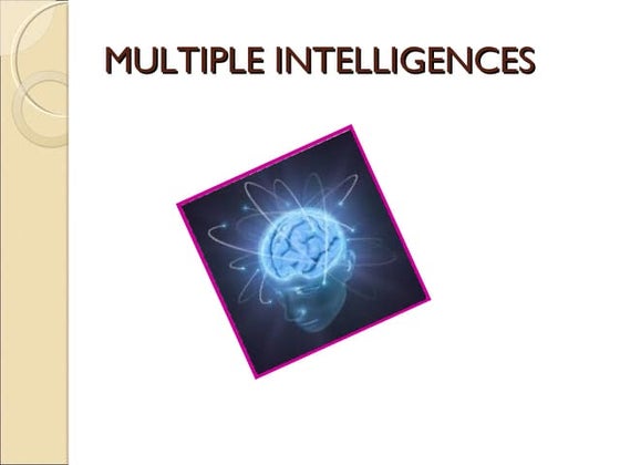 Pl template - Gardner's Multiple Intelligences | DOCX