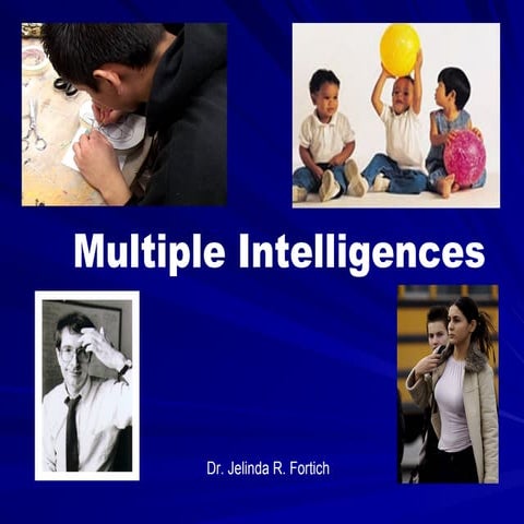 Multiple Intelligences of a human being. | PDF