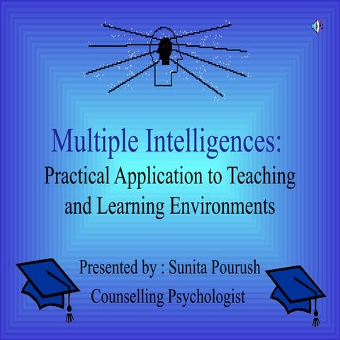 This presentation includes about Intelligence type are described in ...