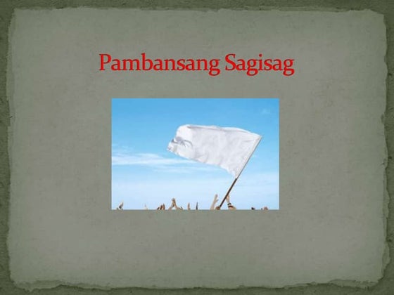 Pambansang sagisag | PPTX