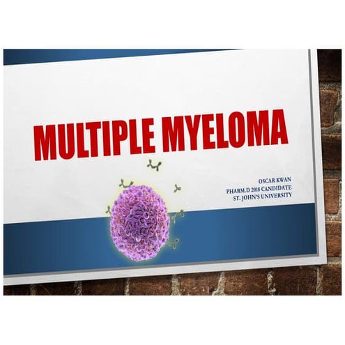 Multiple myeloma | PPT