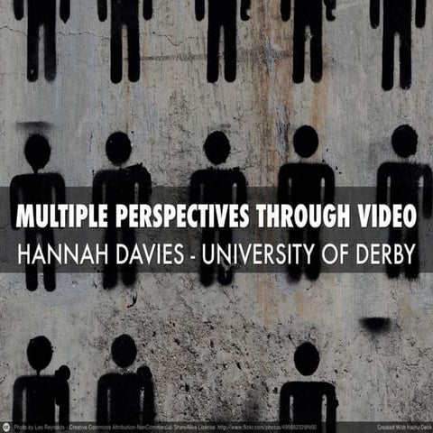 Multiple perspectives through video | PPT