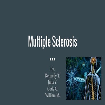 Multiple sclerosis | PPT