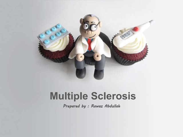 Multiple sclerosis pathophysiology, diagnosis, and treatment | PPTX