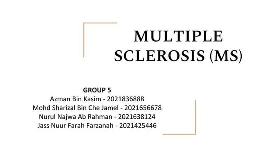 ICD-10 Codes for Multiple sclerosis (MS) | PDF
