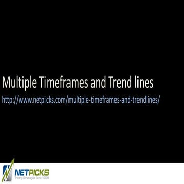 How To Use Multiple Timeframes and Trend lines | PDF