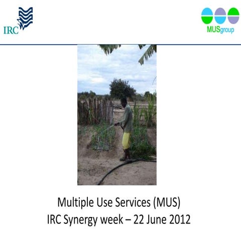 Multiple Use Services - IRC webinar | PPTX