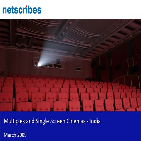 Multiplex And Single Screen Cinemas India Sample | PDF