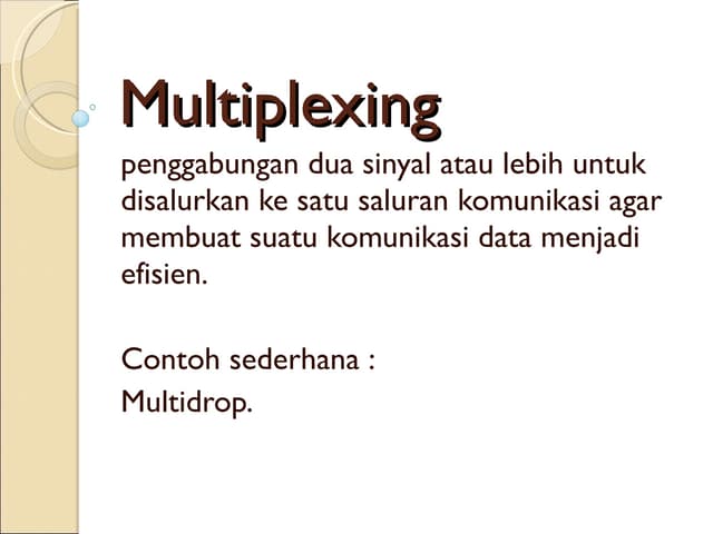 Multiplexing | PDF