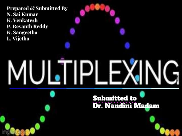 Multiplexing | PDF