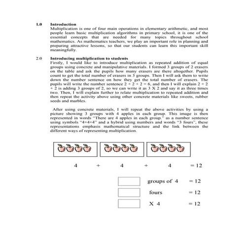 Multiplication | DOC