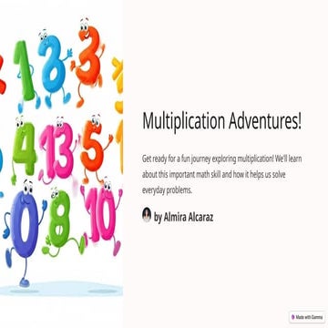 Multiplication-Adventures-amkdmwmxoamxoCSa | PPT