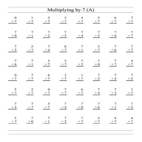 Multiplication 49 by7_all | DOC