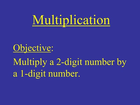 Multiplication without and with Regrouping | PPTX | Science