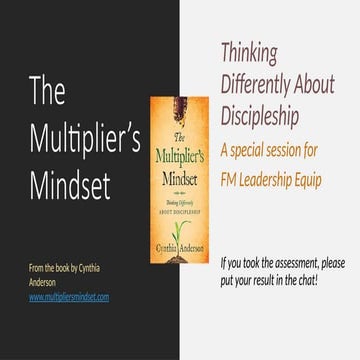 Multipliers Mindset - Leadership Equip.pptx