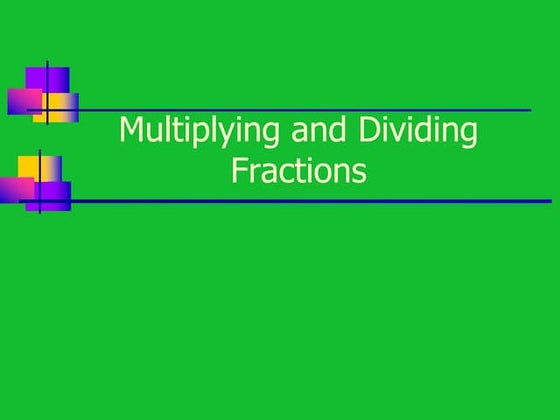 Equivalent fractions | PPT