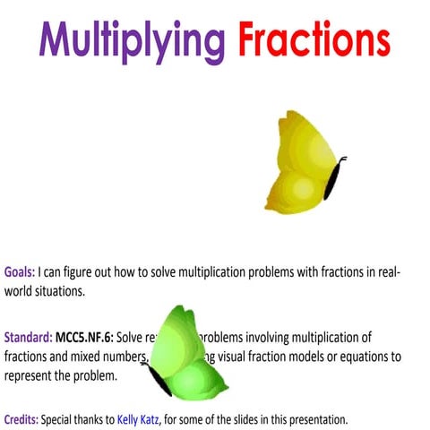 Multiplying Fractions | PPT