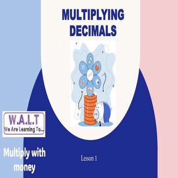 Multiplying Dividing Money PP.pdf . | PDF