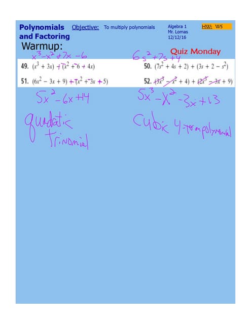 Factor special cases | PDF