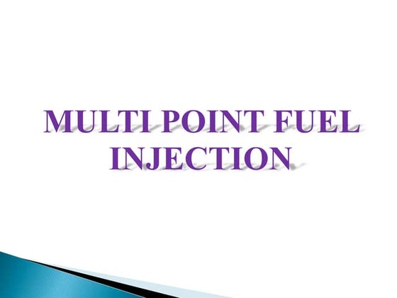 types of fuel injection system and nozzles | PPT