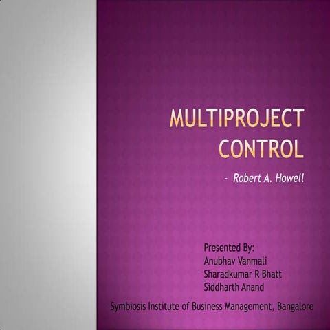 Project Status Determination (GYR Method) | PPTX