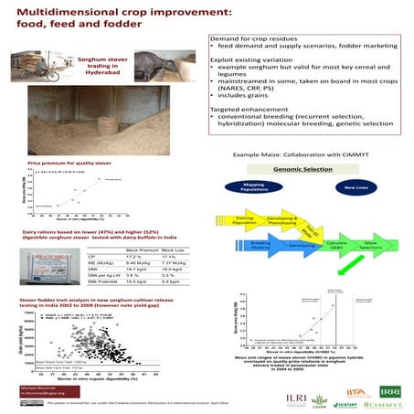 Multidimensional crop improvement: Food, feed and fodder | PDF