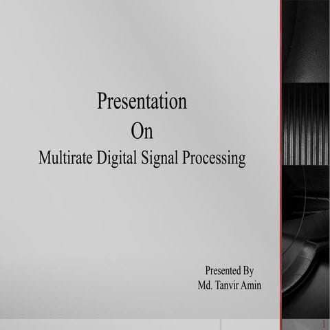 Multirate Signal Processing Pdf