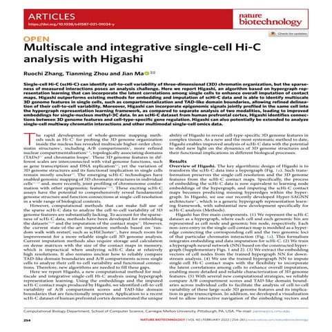 Multiscale and integrative single-cell Hi-C analysis with Higashi.pdf