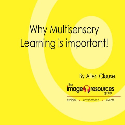Why Multisensory Learning is important | PDF