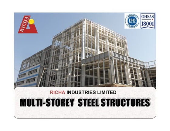 The project of steel building with 3D model | PDF | 3-D Graphics ...