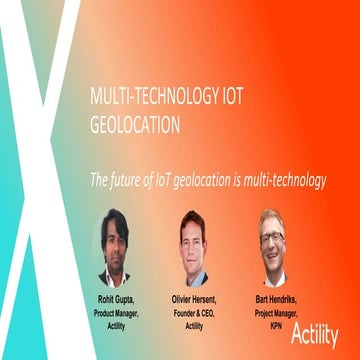 Multi technology geolocation webinar | PPT
