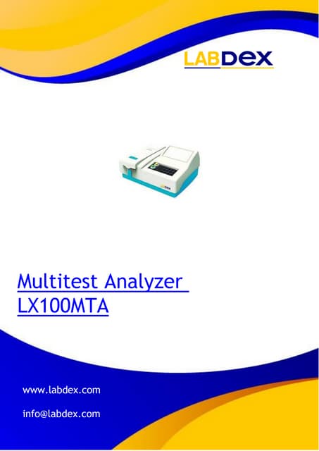MINDRAY BC-760 BC-780 Product brochure flyer | PDF | Medical Tests ...