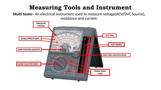 PARTS OF MULTIMETER/MULTITESTER AND ITS USES.pptx