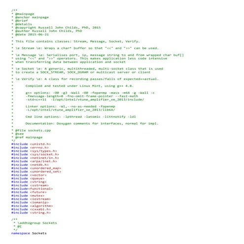 Multithreaded Sockets C11 Pdf
