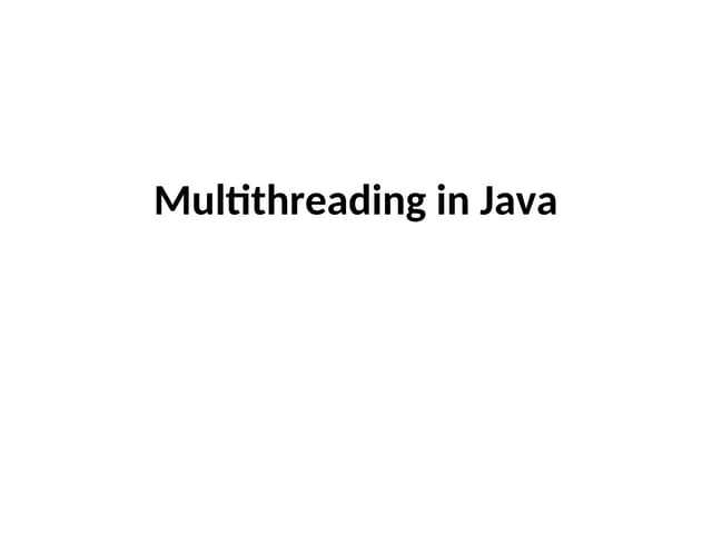 web programming-Multithreading concept in Java.ppt web programming-Multithreading concept in Java.ppt