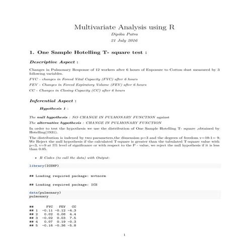 Multivariate1 | PDF