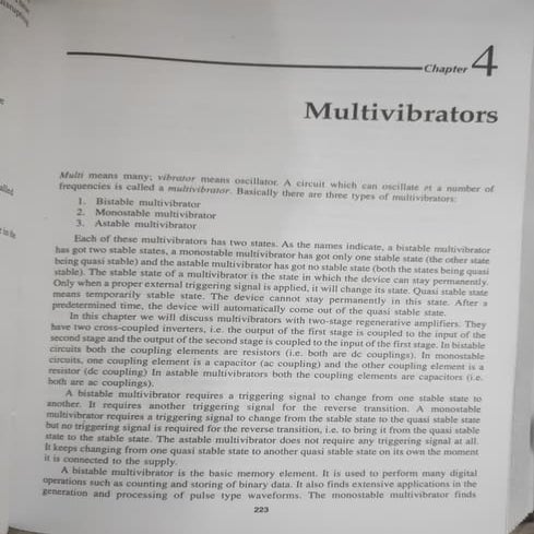 Multivibrators | PDF