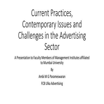 Perspectives in Contemporary Marketing | PDF