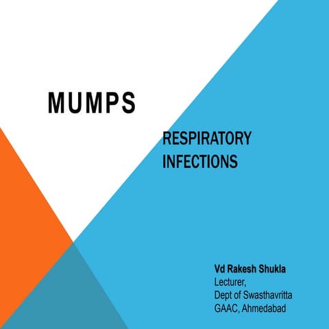 Mumps | PPT