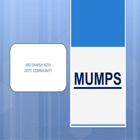Mumps | PPTX